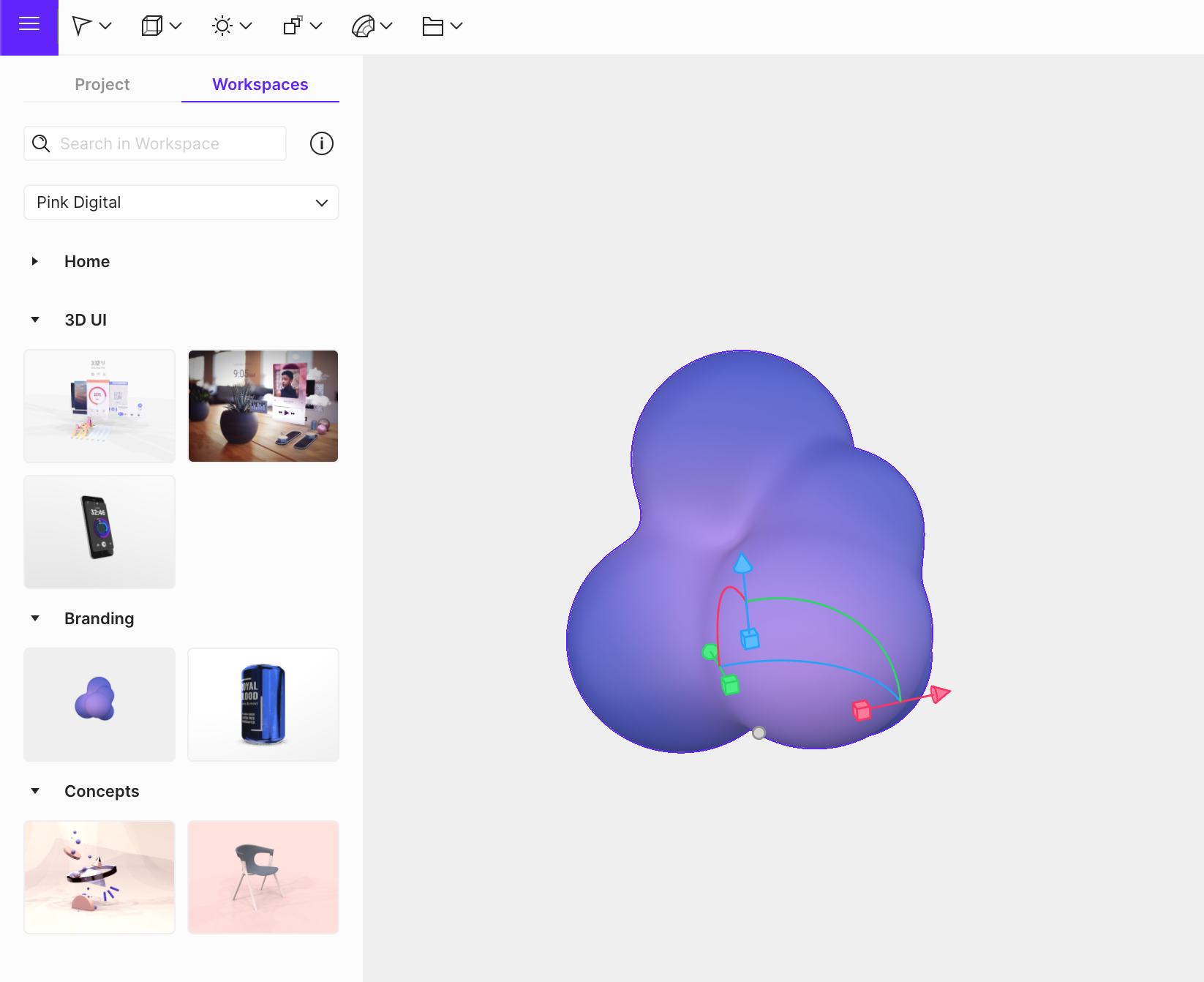 Vectary | New Workspaces to improve your workflow
